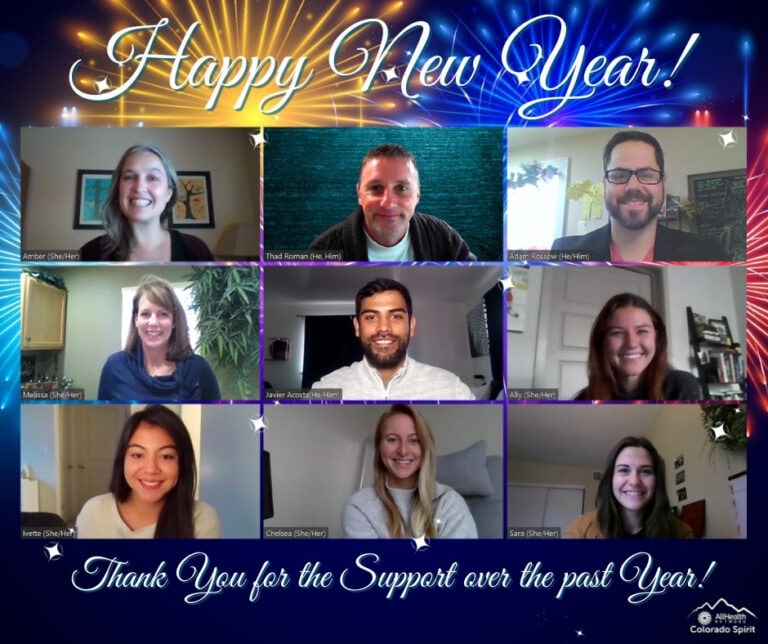 Wishing you a Happy New Year from the Colorado Spirit Team at AllHealth ...