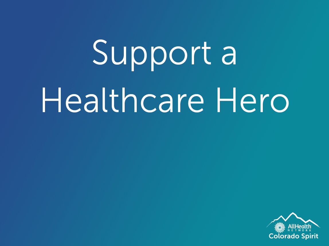 Support a Healthcare Hero - AllHealth Network - Mental Health ...