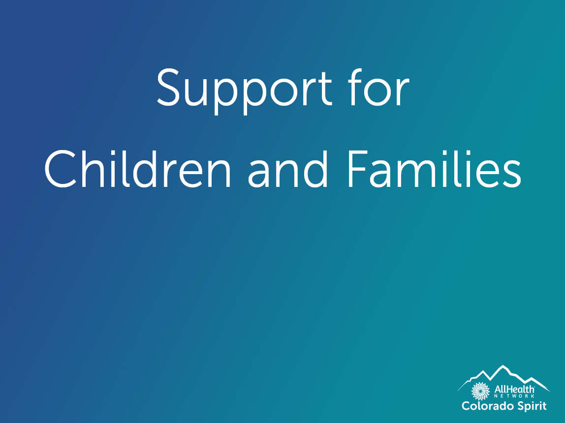 Support for Children and Families - AllHealth Network - Mental Health ...